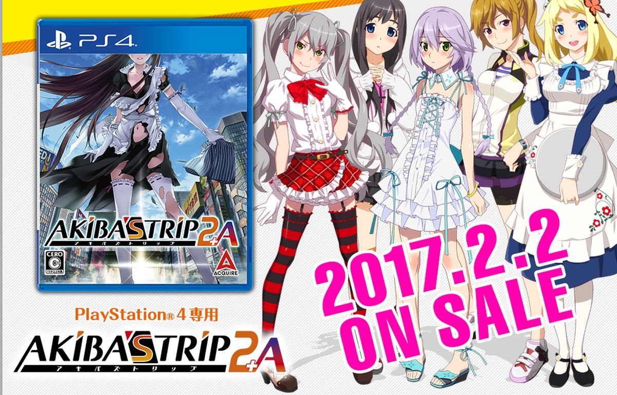 爆衣神作《AKIBA'S TRIP2＋A》發售日變更！ - 香港手機遊戲網 GameApps.hk