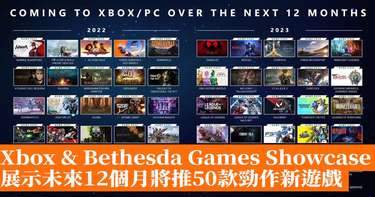 Xbox & Bethesda Games Showcase展示未來12個月將推50款勁作和原創新遊戲 - 香港手機遊戲網 GameApps.hk