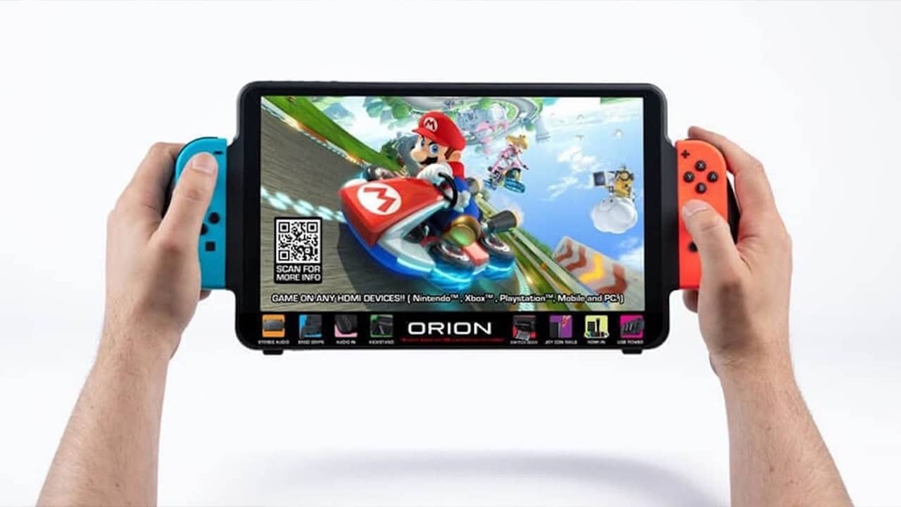 日本推出Switch 周邊 ORION GAMING DISPLAY 支援手持模式提供更大遊戲體驗 - 香港手機遊戲網 GameApps.hk