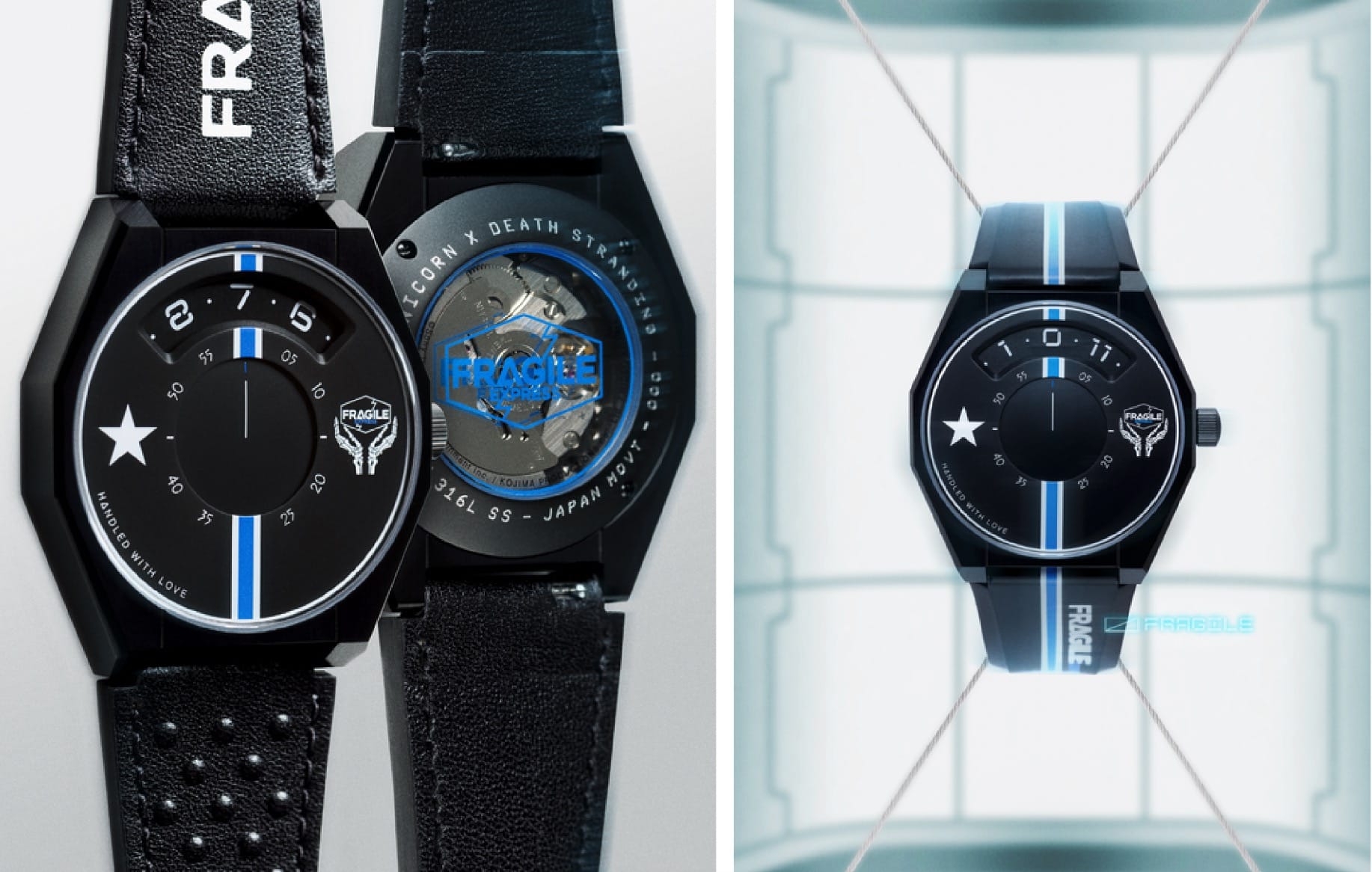 小島秀夫聯名手錶FRAGILE EXPRESS TIME限量開賣 全球僅200隻 - 香港手機遊戲網 GameApps.hk
