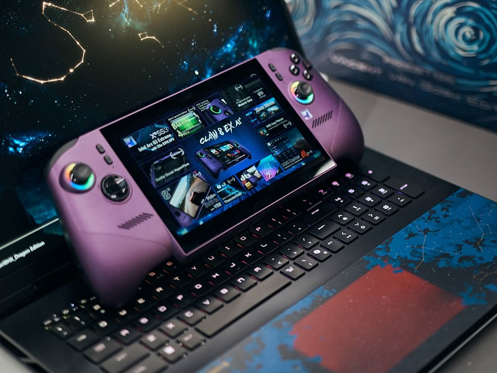 MSI Claw 8 EX AI+ 實機曝光 Intel Arc G3 Extreme 劍指 AMD 市場 - 香港手機遊戲網 GameApps.hk